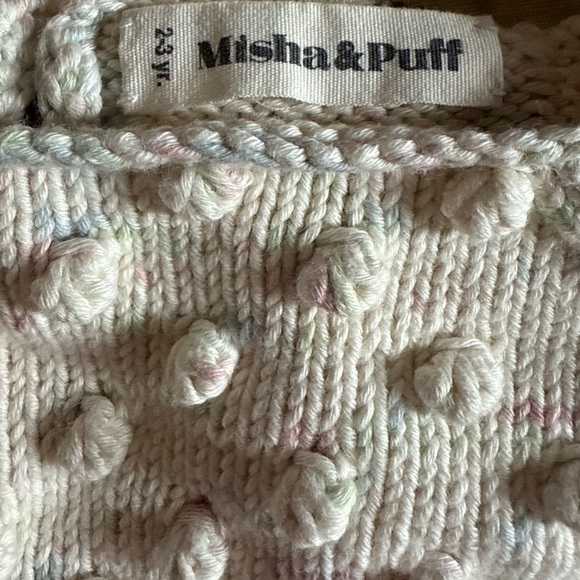 Misha And Puff | Shirts & Tops | Vguc Misha Puffs Signature Handknit ...